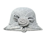 Bucket Hats for Women Autumn Winter Flowers Round Top Casual Fisherman ...