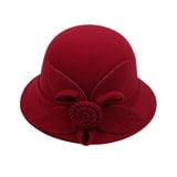 Bucket Hats for Women Autumn Winter Flowers Round Top Casual Fisherman ...