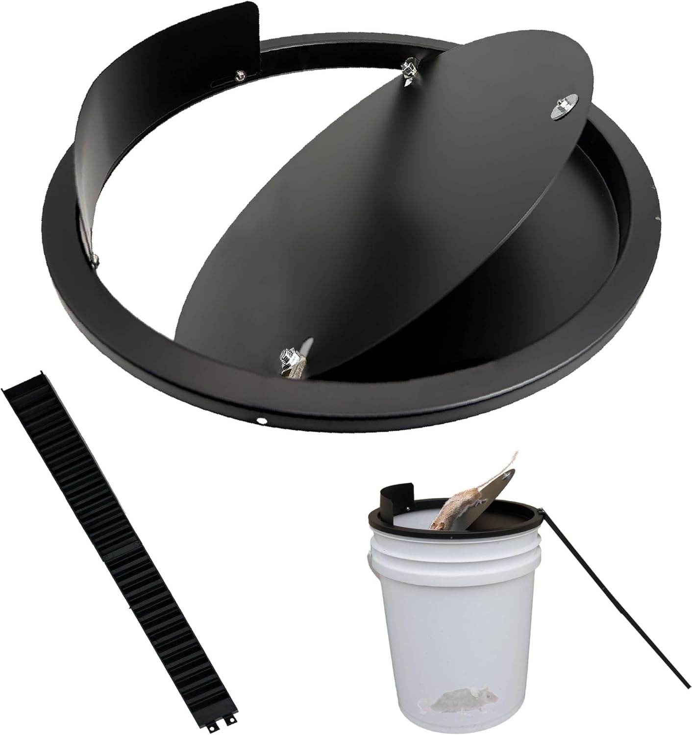 Bucket Lid Mouse Trap Metal 5 Gallon Bucket lid,Strong Metal Material ...