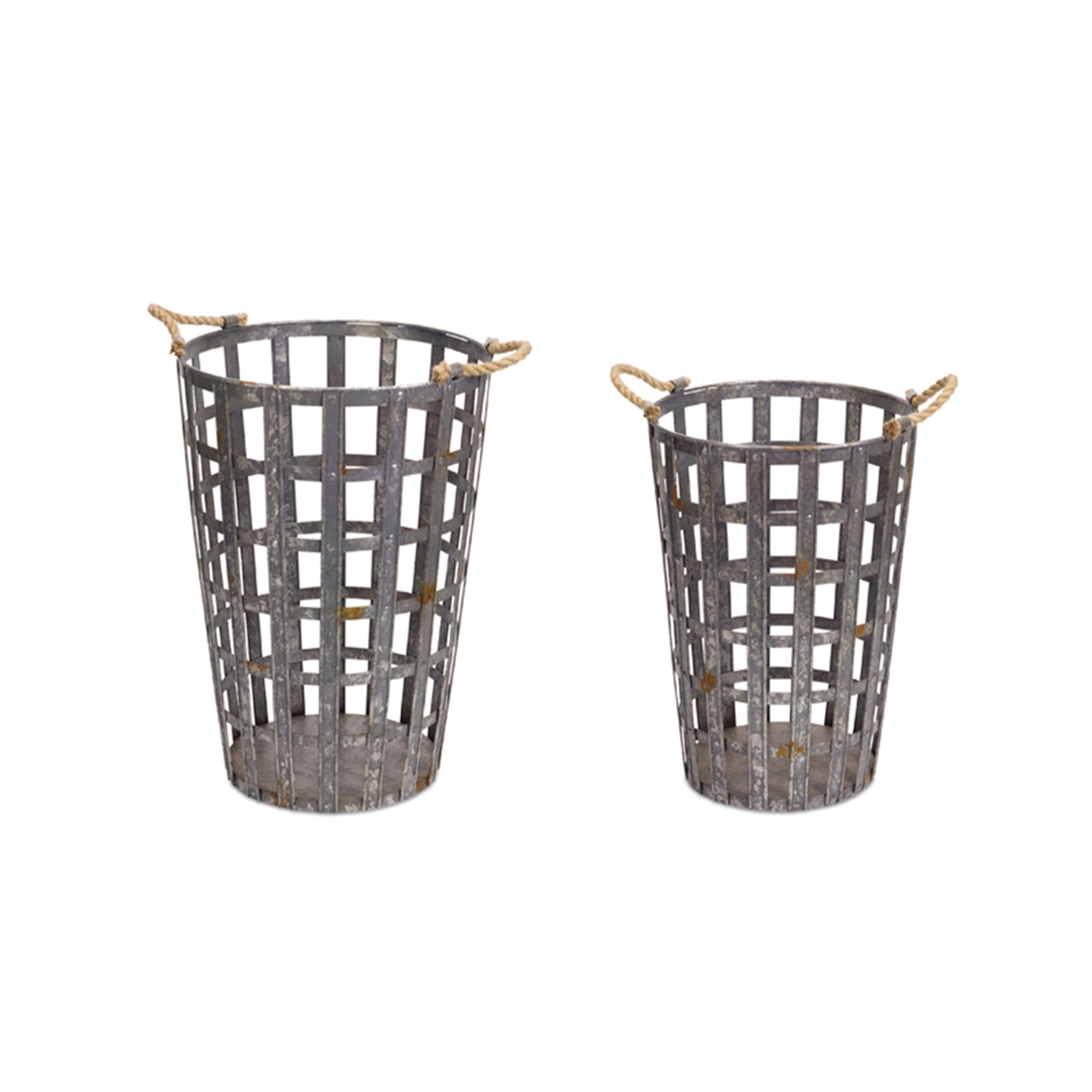 Melrose Metal Set Of 2 Bucket 70001DS - Walmart.com