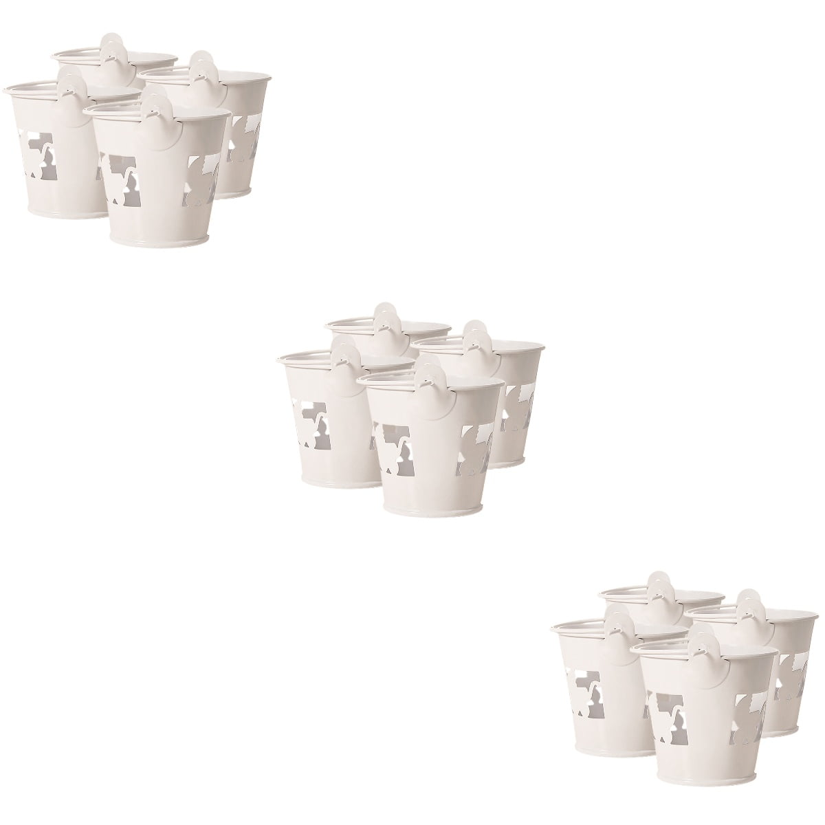 Bucket with Handle Tinplate Candy Small Box Party Favors Snack ...