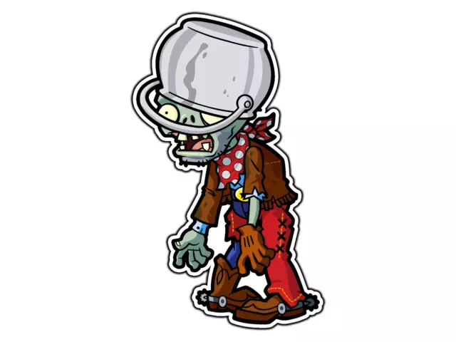 Buckethead Cowboy Waterproof Sticker Phone Decal Water Bottle Stickers ...