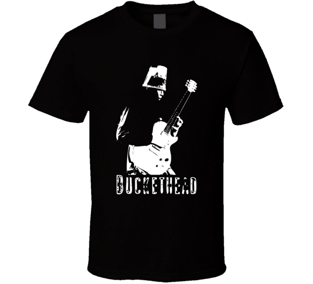 Buckethead Play Guitar Heavy Metal Blues Music T Shirt Tee Gift New ...