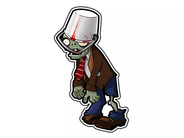 Buckethead Zombie Waterproof Sticker Phone Decal Water Bottle Stickers ...