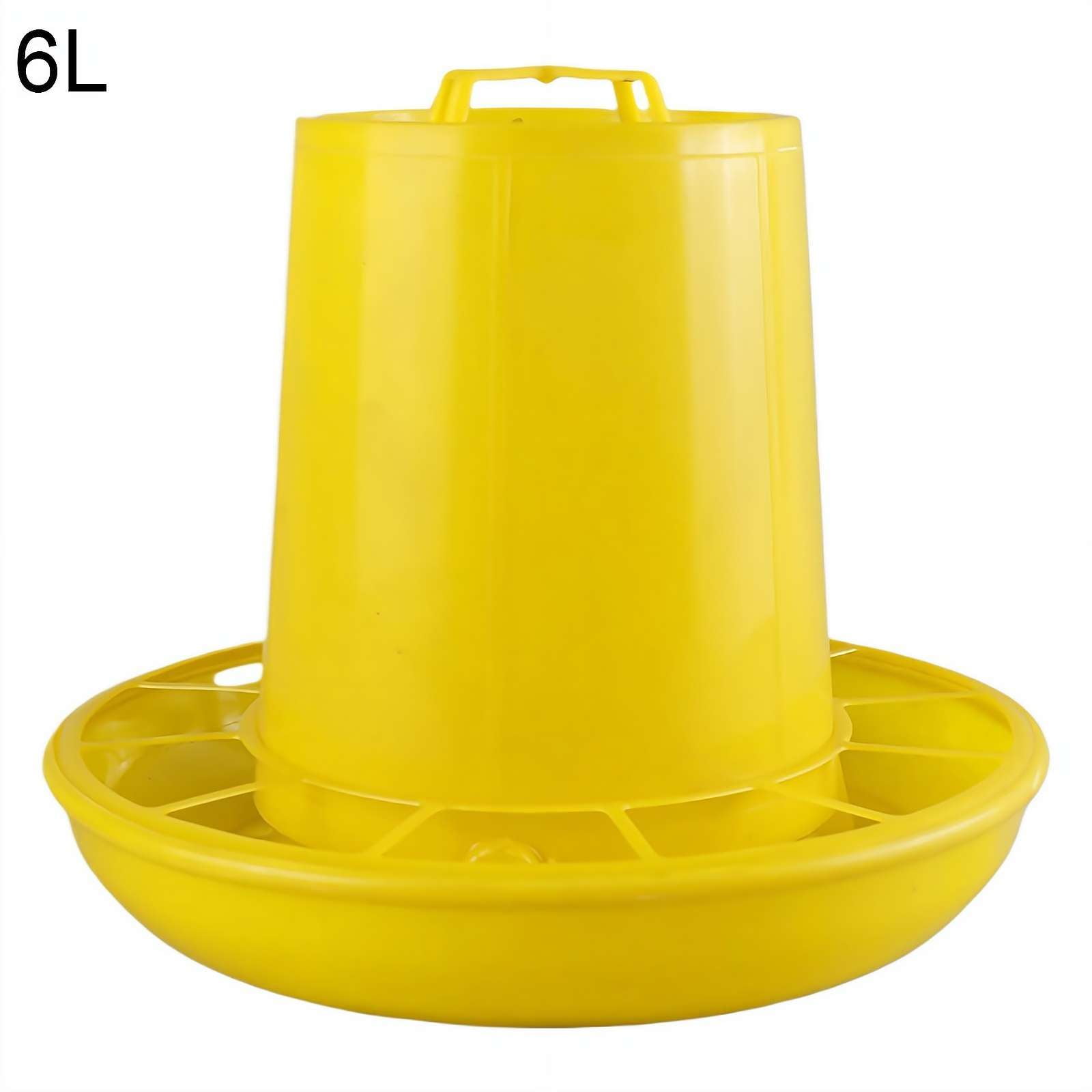 Buckets Chicken Feeder, Chicken Feeder Container with Carrying Handle ...