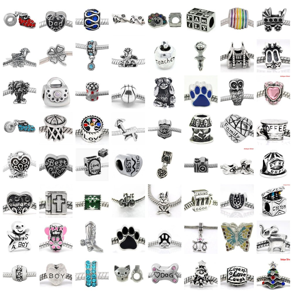 Customer reviews for Buckets of Beads Pack of 10 Assorted Silver and ...