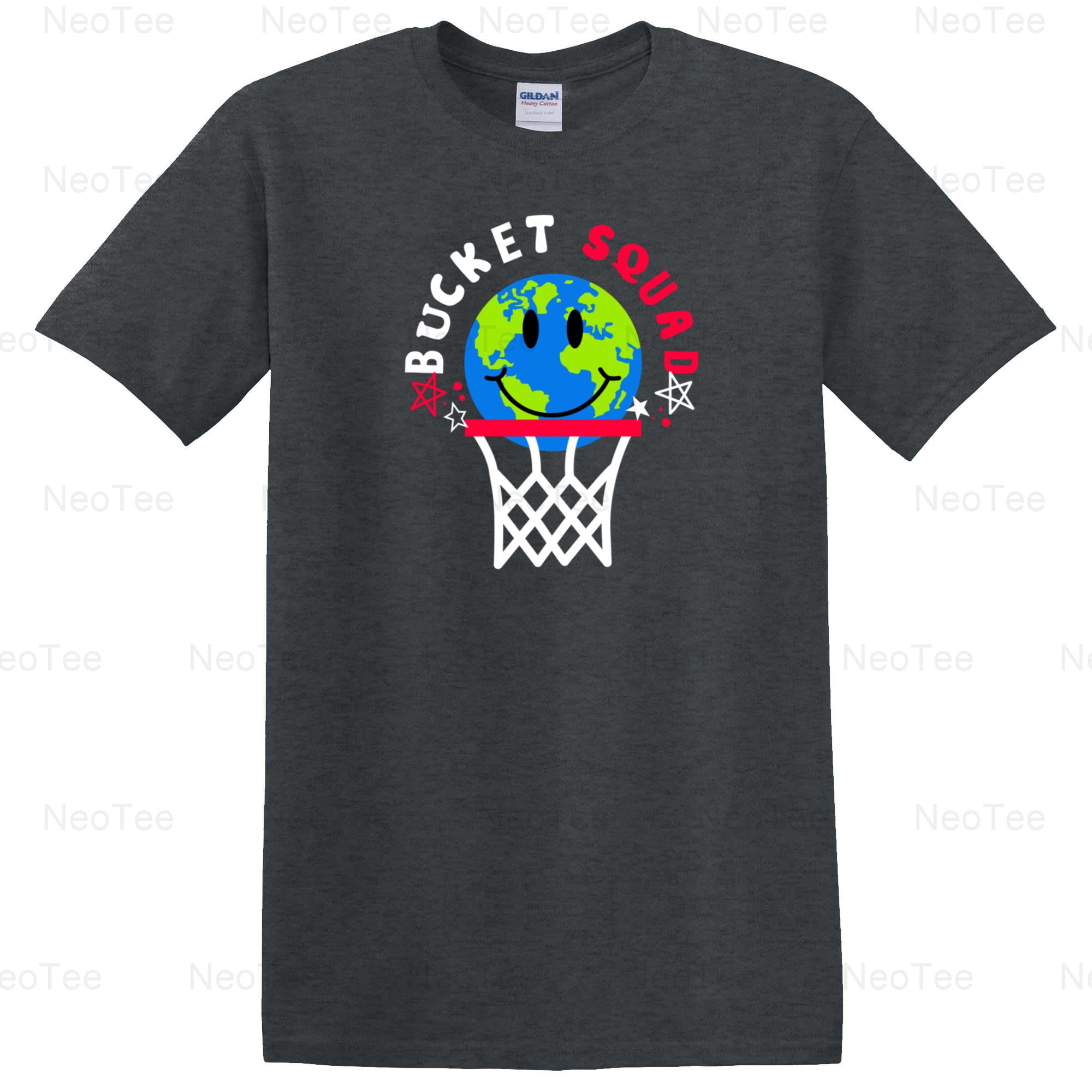 Bucketsquad Merch World Basketball YouTuber Content Creator Fan Graphic ...