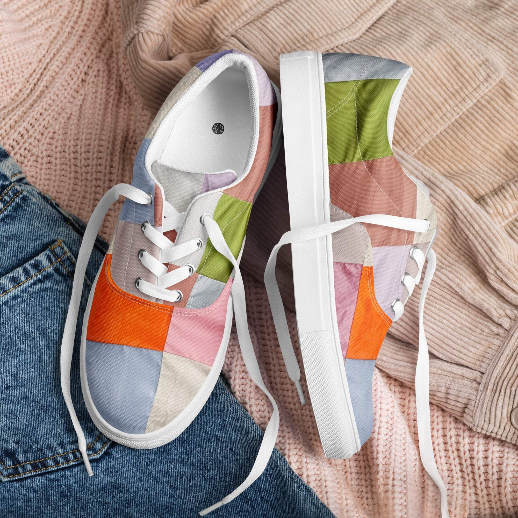 Buckey Better Believe My Tackie Tees lace-up canvas shoes - Walmart.com