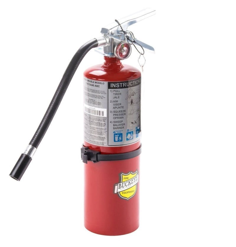 Buckeye 25614 ABC Multipurpose Dry Chemical Hand Held Fire Extinguisher ...