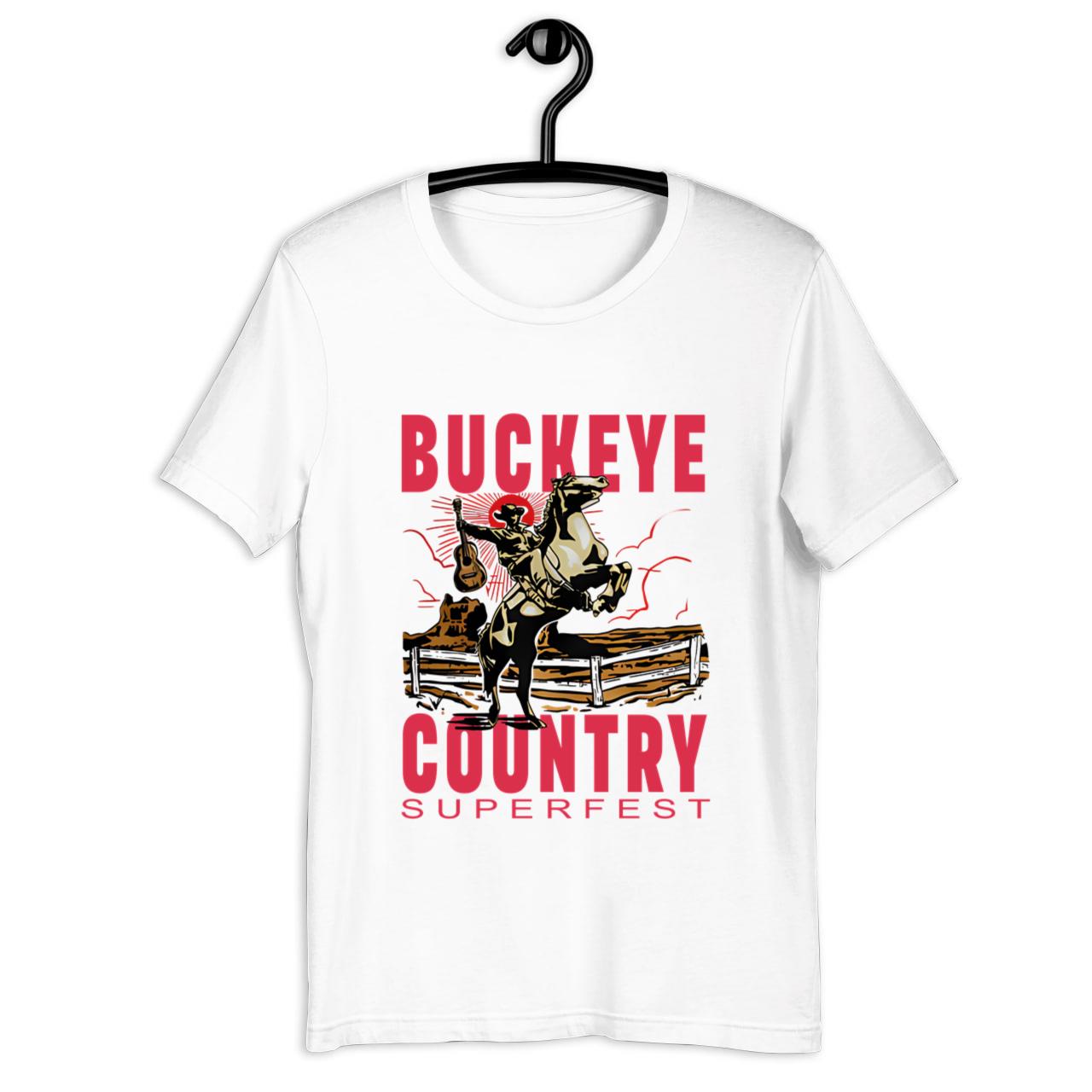 Buckeye Country Superfest 2024 Merch Outlook Tee Unisex T-Shirt ...