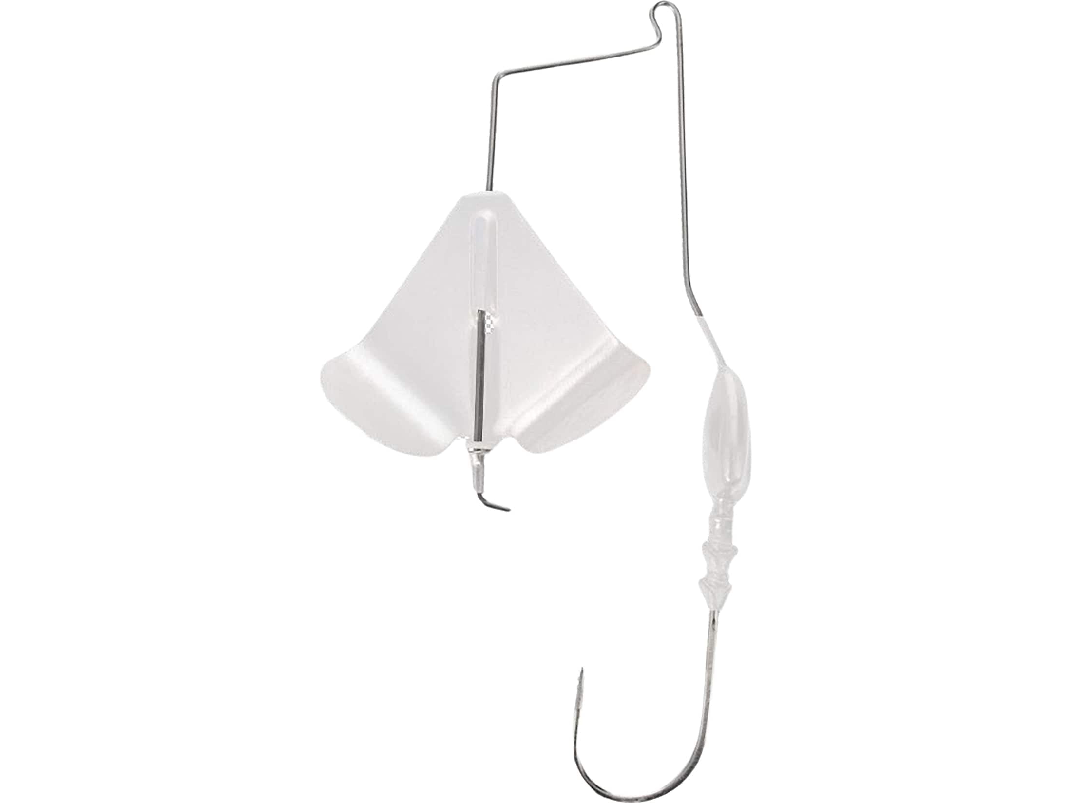 Buckeye Lures G-Buzz Bait 3/8 oz, White with White Blade - Walmart.com