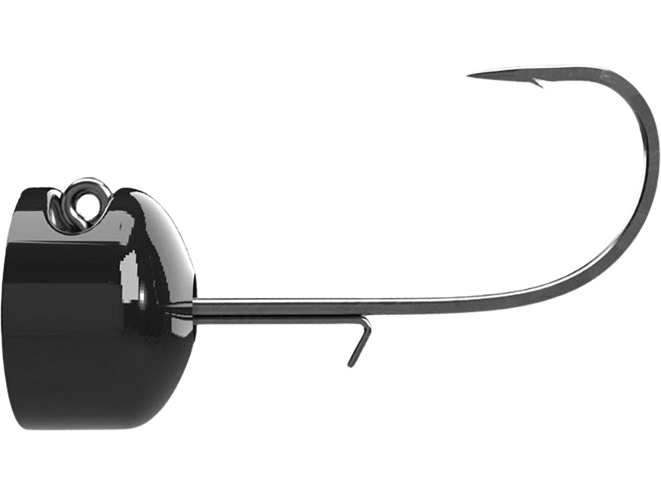 Buckeye Lures Spot Remover Ned Head 3/8oz Ned Jighead Black - Walmart.com