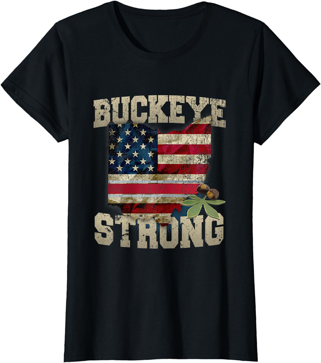 Buckeye Ohio Strong Buckeye Strong T-Shirt - Walmart.com