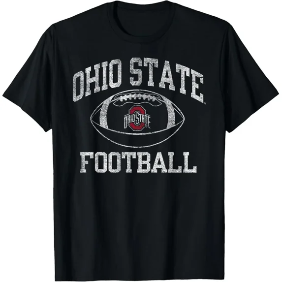 Buckeyes Football Intensity Sport Team Graphic Retro Vintage Style Tee ...