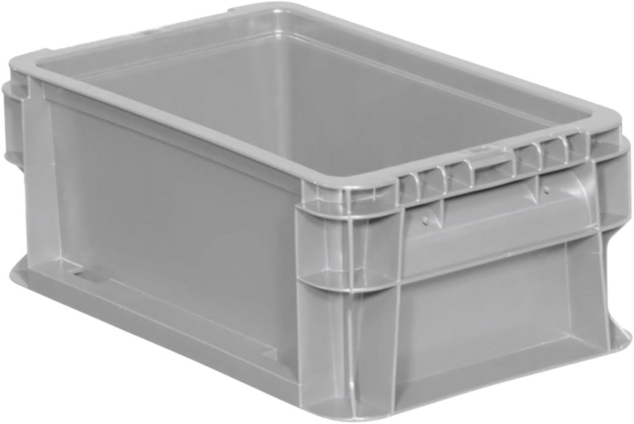 Buckhorn SW120705F101000 Plastic Straight Wall Storage Container Tote ...