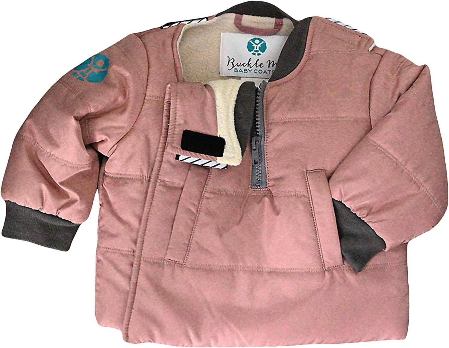 Buckle Me Baby Coat - Safer Car Seat Coat Girls Toddler Warm Winter ...