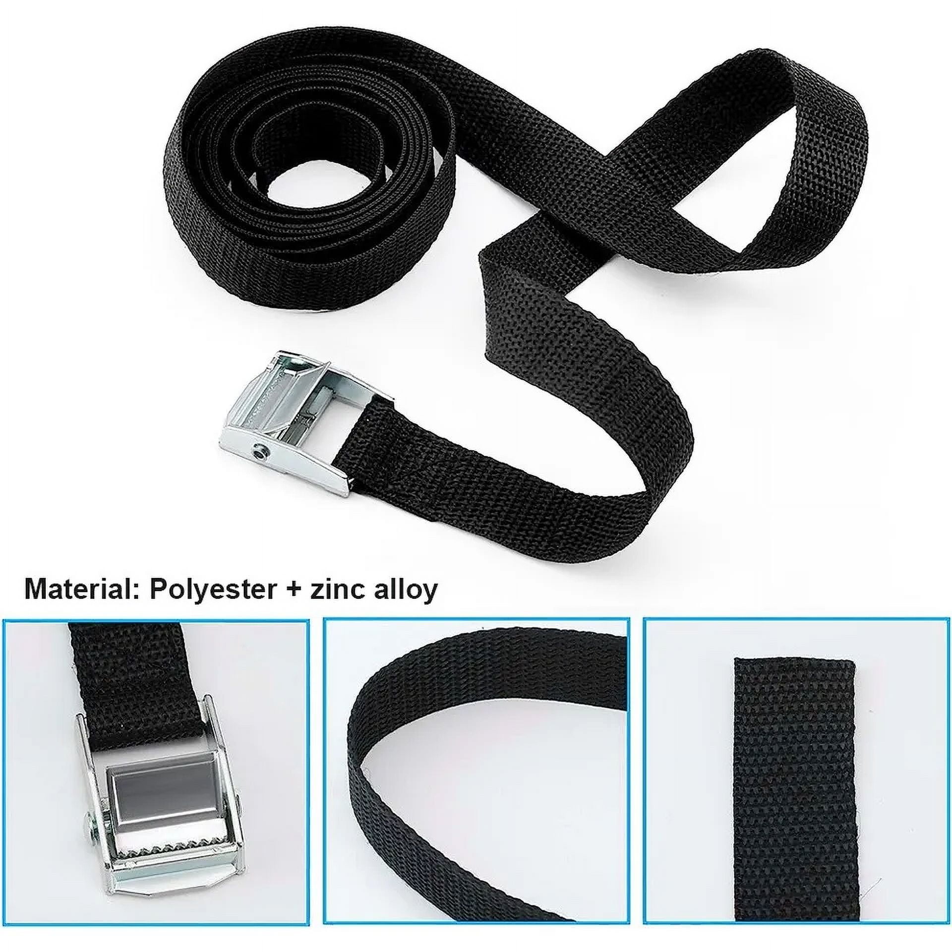 Buckle Cam Tie Down Strap Cargo Straps Ratchet Lugga Roof Rack Lashing ...