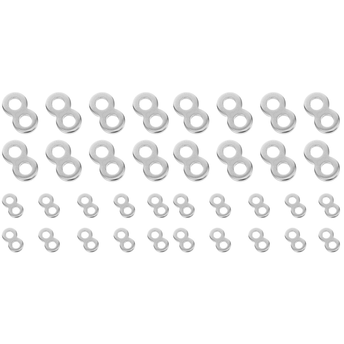 Buckle Connector Eight Fasteners Clips Hold down 40 Pcs Bracket ...