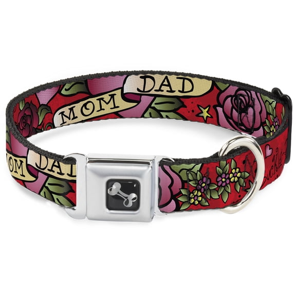 Buckle-Down Pet Collar, Dog Collar Metal Seatbelt Buckle, Lifeguard ...