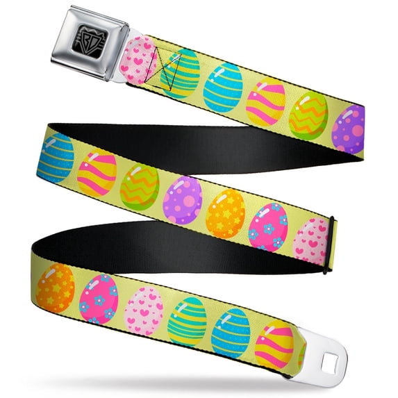 Buckle-Down Belt, Seatbelt Buckle Belt, Easter Eggs Decorated Eggs ...