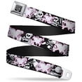 Buckle-Down Belt, Seatbelt Buckle Belt, Heart Cross Bones Skulls ...