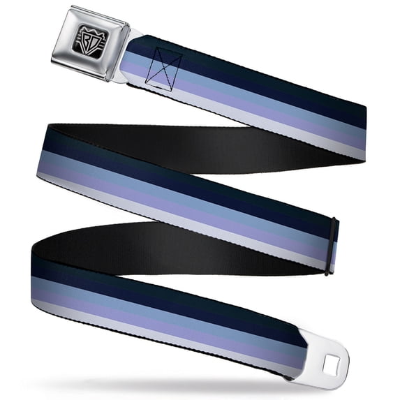 Buckle-Down Belt, Seatbelt Buckle Belt, Spectrum Blue, 30 to 44 Inches ...