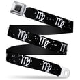 Buckle-Down Belt, Seatbelt Buckle Belt, Zodiac Virgo Symbol ...