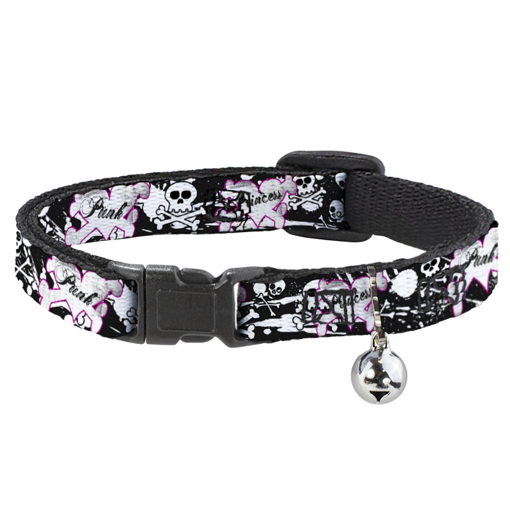 Buckle-Down Breakaway Cat Collar With Bell, Plastic Clip, Easy ...