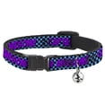 Buckle-Down Breakaway Cat Collar With Bell, Plastic Clip, Easy ...