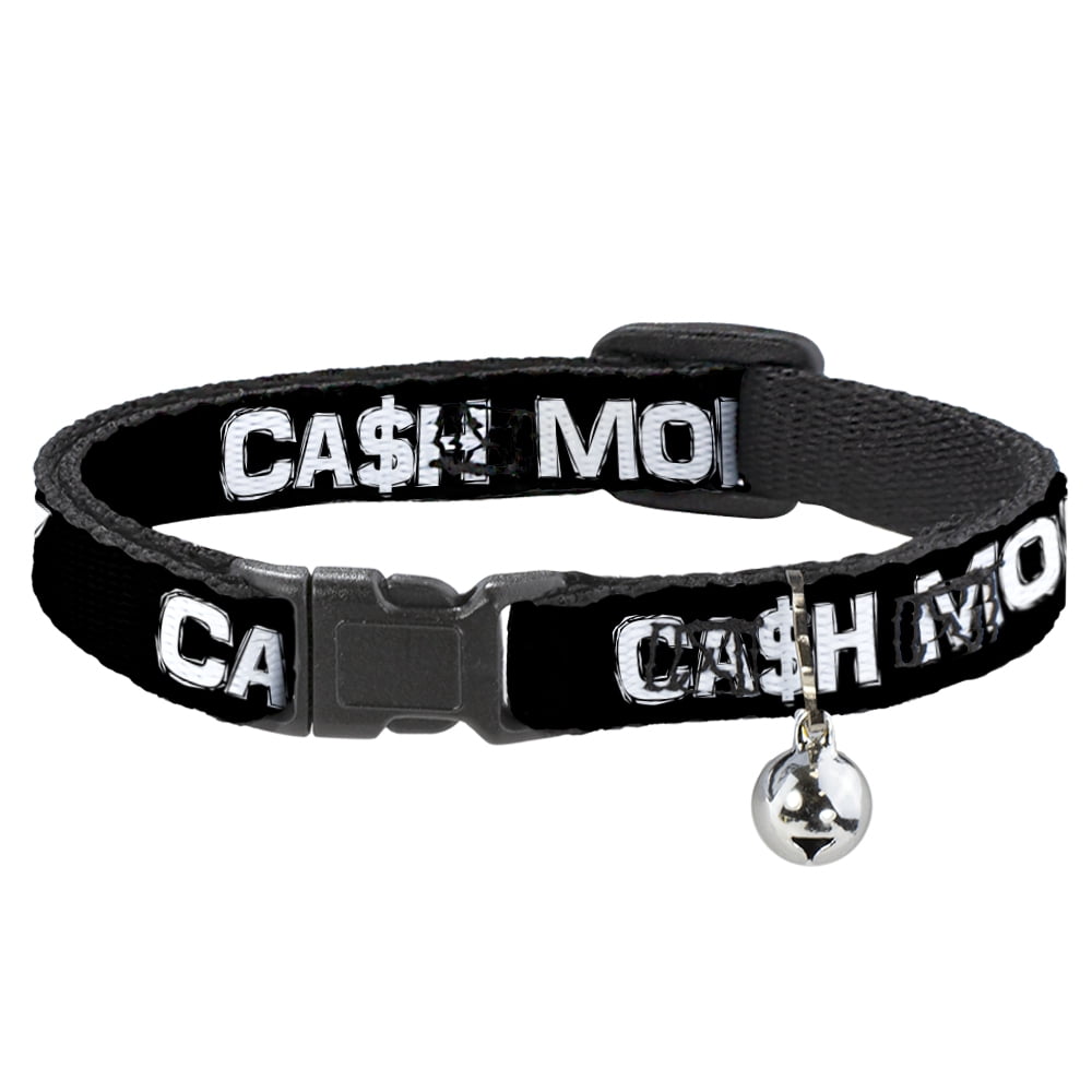 Buckle-Down Breakaway Cat Collar With Bell, Plastic Clip, Easy ...