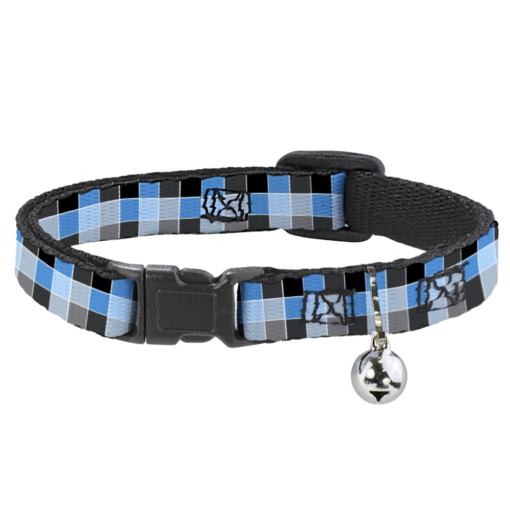 Buckle-Down Breakaway Cat Collar With Bell, Plastic Clip, Easy ...