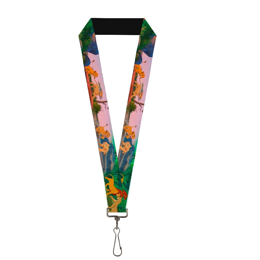 Disney Lanyard, Lion King Simba Nala Growing Up Scenes, Elastic ...