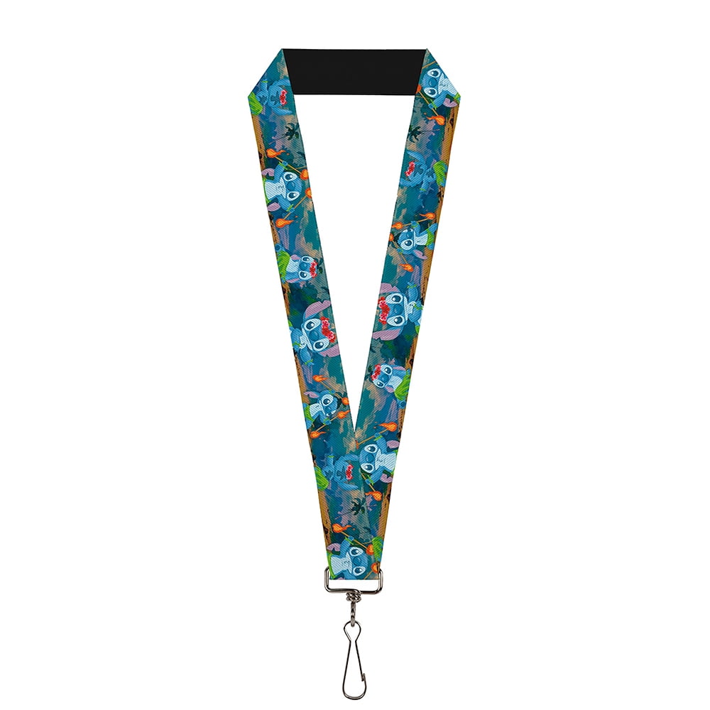 Disney Lanyard, Stitch Hula Dance Poses, Elastic - Walmart.com