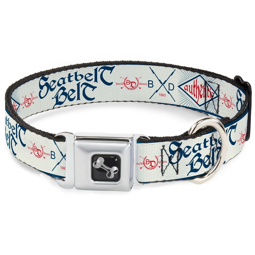 Buckle-Down Pet Collar, Dog Collar Metal Seatbelt Buckle, Buckle Down ...