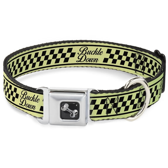Buckle-Down Pet Collar, Dog Collar Metal Seatbelt Buckle, Buckle Down ...