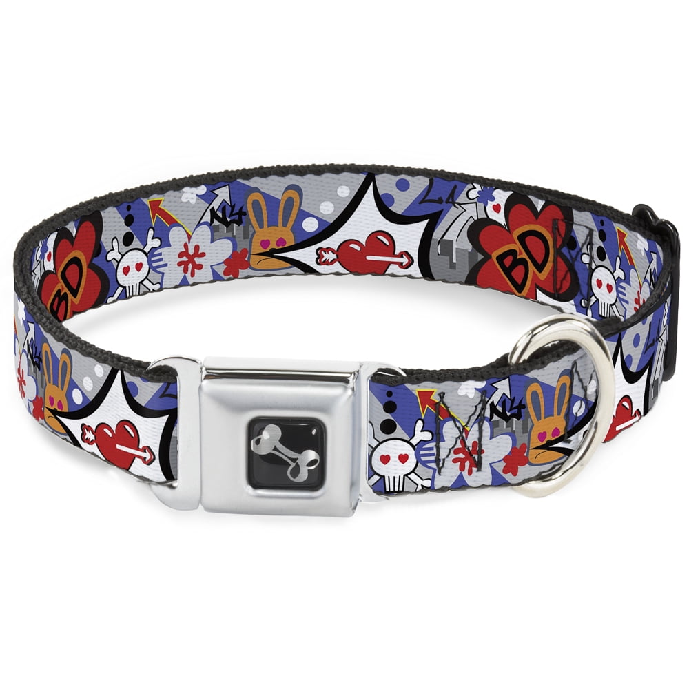 Buckle-Down Pet Collar, Dog Collar Metal Seatbelt Buckle, Buckle Down ...