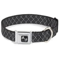 Buckle-Down Pet Collar, Dog Collar Metal Seatbelt Buckle, Chain Link ...