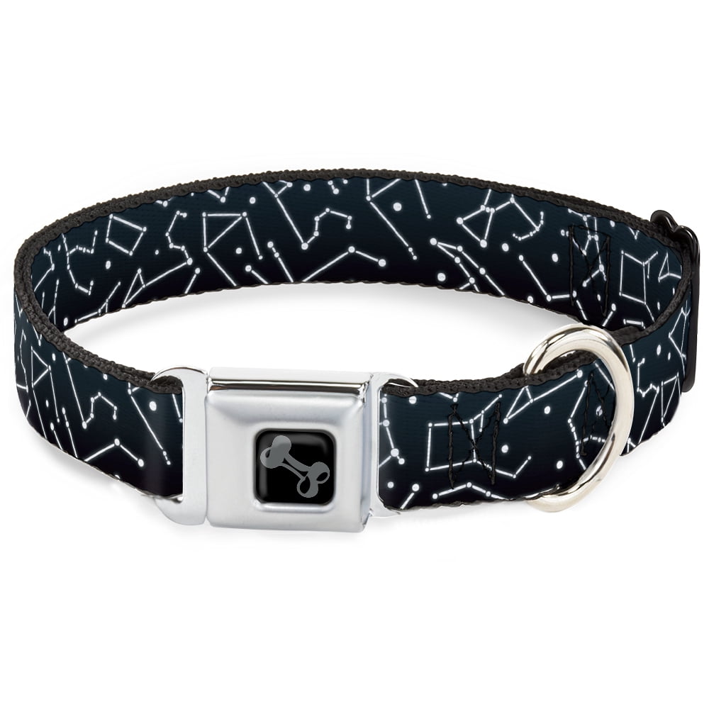 Buckle-Down Pet Collar, Dog Collar Metal Seatbelt Buckle ...