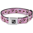Buckle-Down Pet Collar, Dog Collar Metal Seatbelt Buckle, Cupcake ...