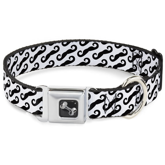 Buckle-Down Pet Collar, Dog Collar Metal Seatbelt Buckle, Diagonal ...