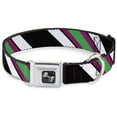 Buckle-Down Pet Collar, Dog Collar Metal Seatbelt Buckle, Diagonal ...