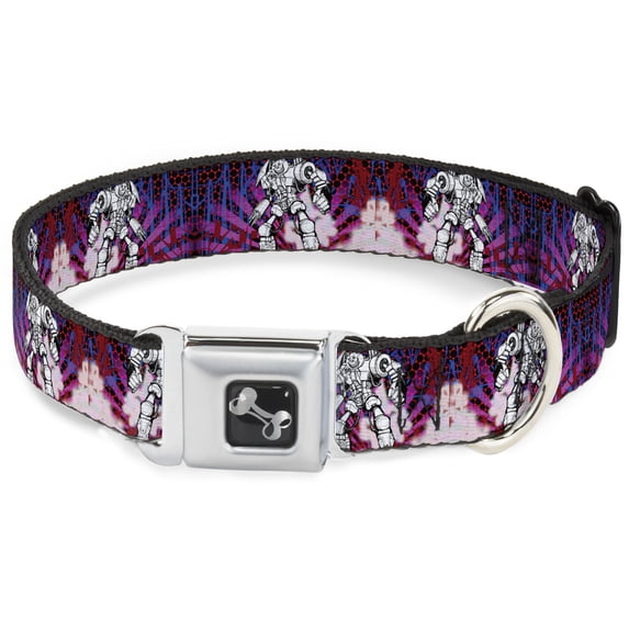 Buckle-Down Pet Collar, Dog Collar Metal Seatbelt Buckle, Evoke ...