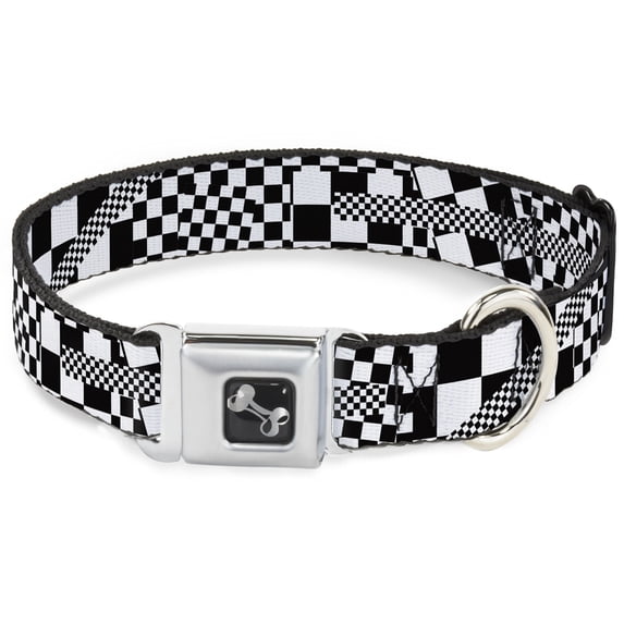 Buckle-Down Pet Collar, Dog Collar Metal Seatbelt Buckle, Funky ...