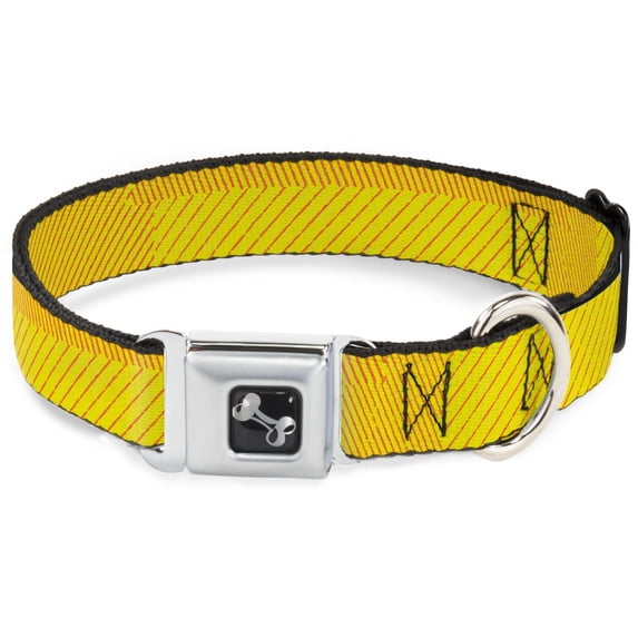 Buckle-Down Pet Collar, Dog Collar Metal Seatbelt Buckle, Hash Mark ...