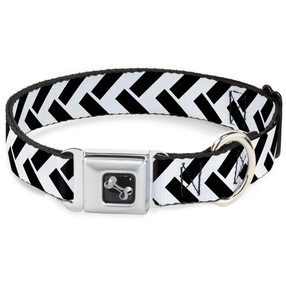 Buckle-Down Pet Collar, Dog Collar Metal Seatbelt Buckle, Jagged ...