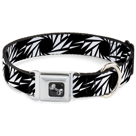 Buckle-Down Pet Collar, Dog Collar Metal Seatbelt Buckle, Pinwheel ...