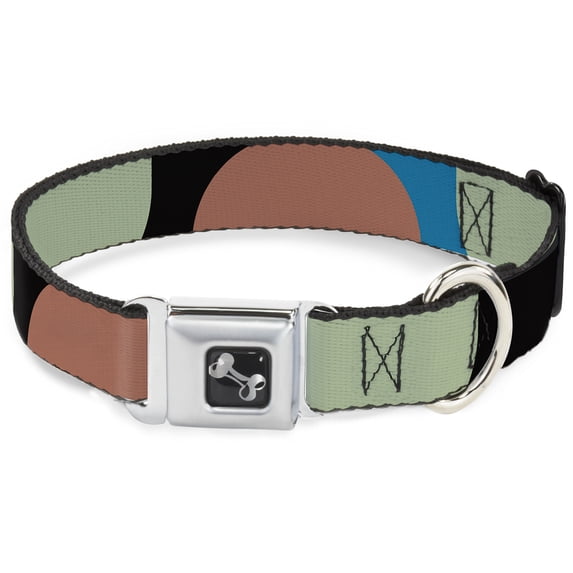 Buckle-Down Pet Collar, Dog Collar Metal Seatbelt Buckle, Polka Dots ...