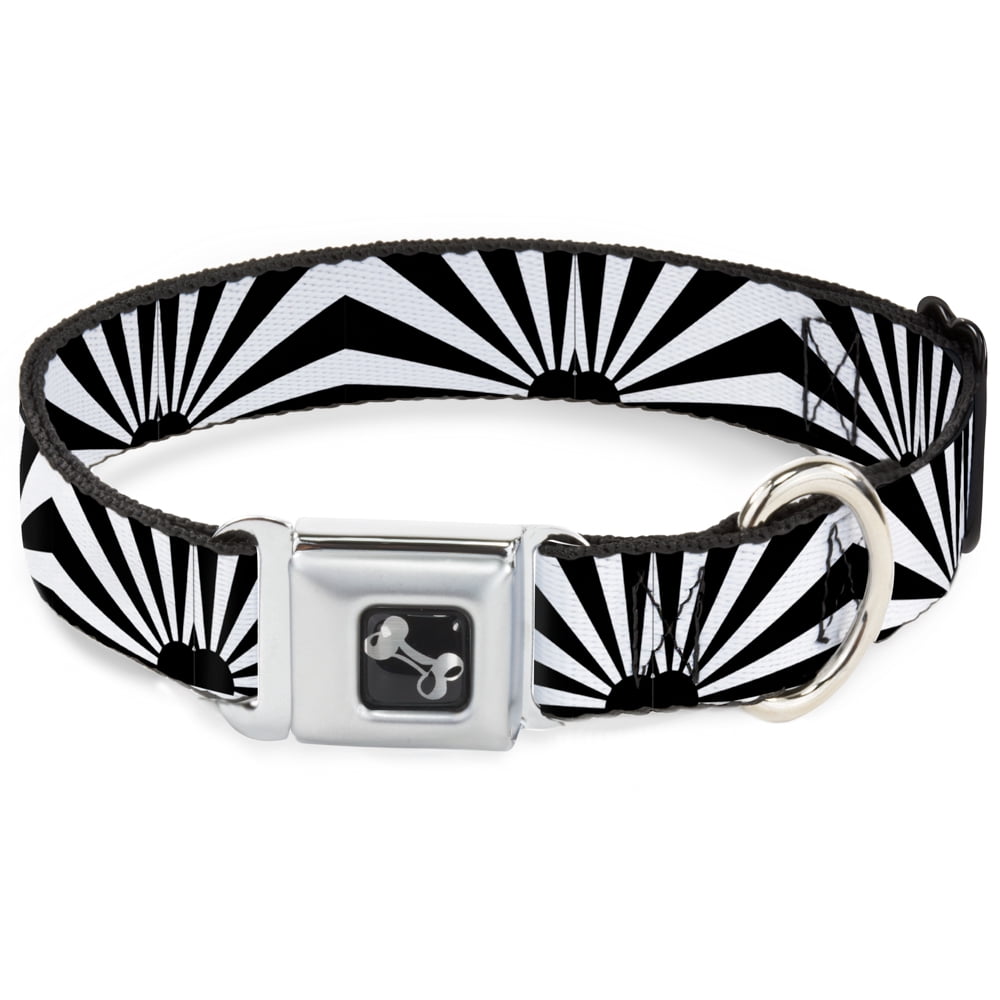 Buckle-Down Pet Collar, Dog Collar Metal Seatbelt Buckle, Rising Sun ...