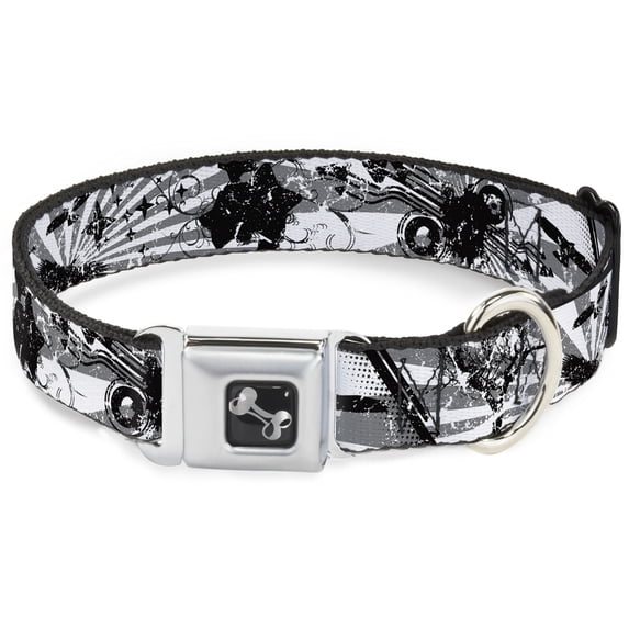 Buckle-Down Pet Collar, Dog Collar Metal Seatbelt Buckle, Rising Sun ...