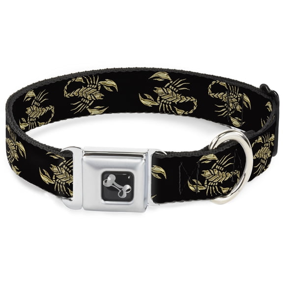 Buckle-Down Pet Collar, Dog Collar Metal Seatbelt Buckle, Punk Princess ...
